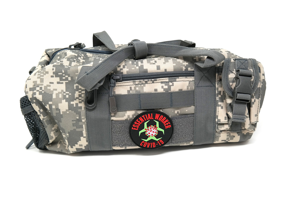 Essential Worker Covid-19 PVC Hook and Loop Patch | Tactical Patch – Stinking Patch Co.