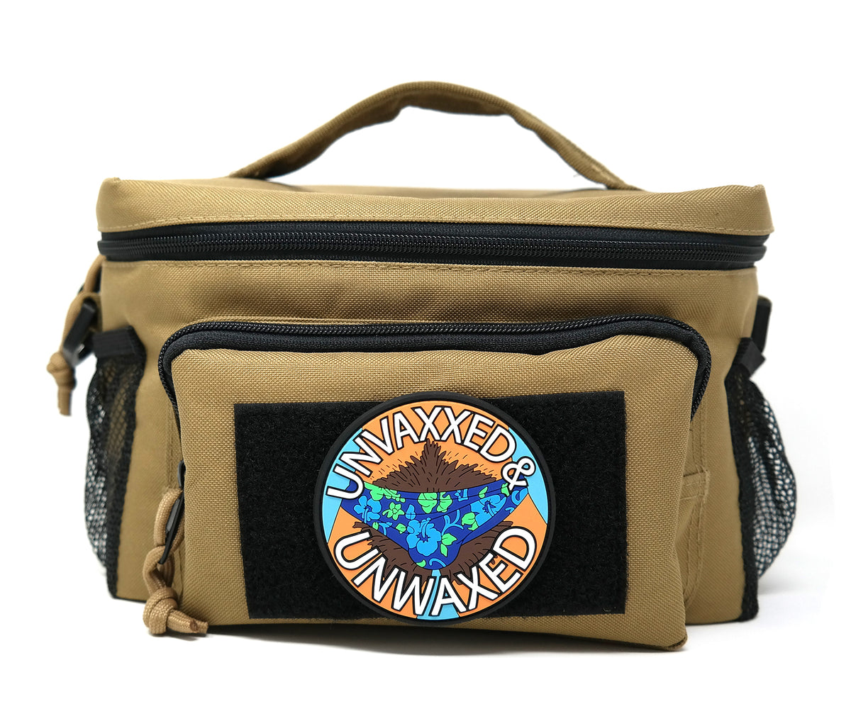 Unvaxxed & Unwaxed PVC Hook and Loop Patch | Funny Tactical Patch – Stinking Patch Co.