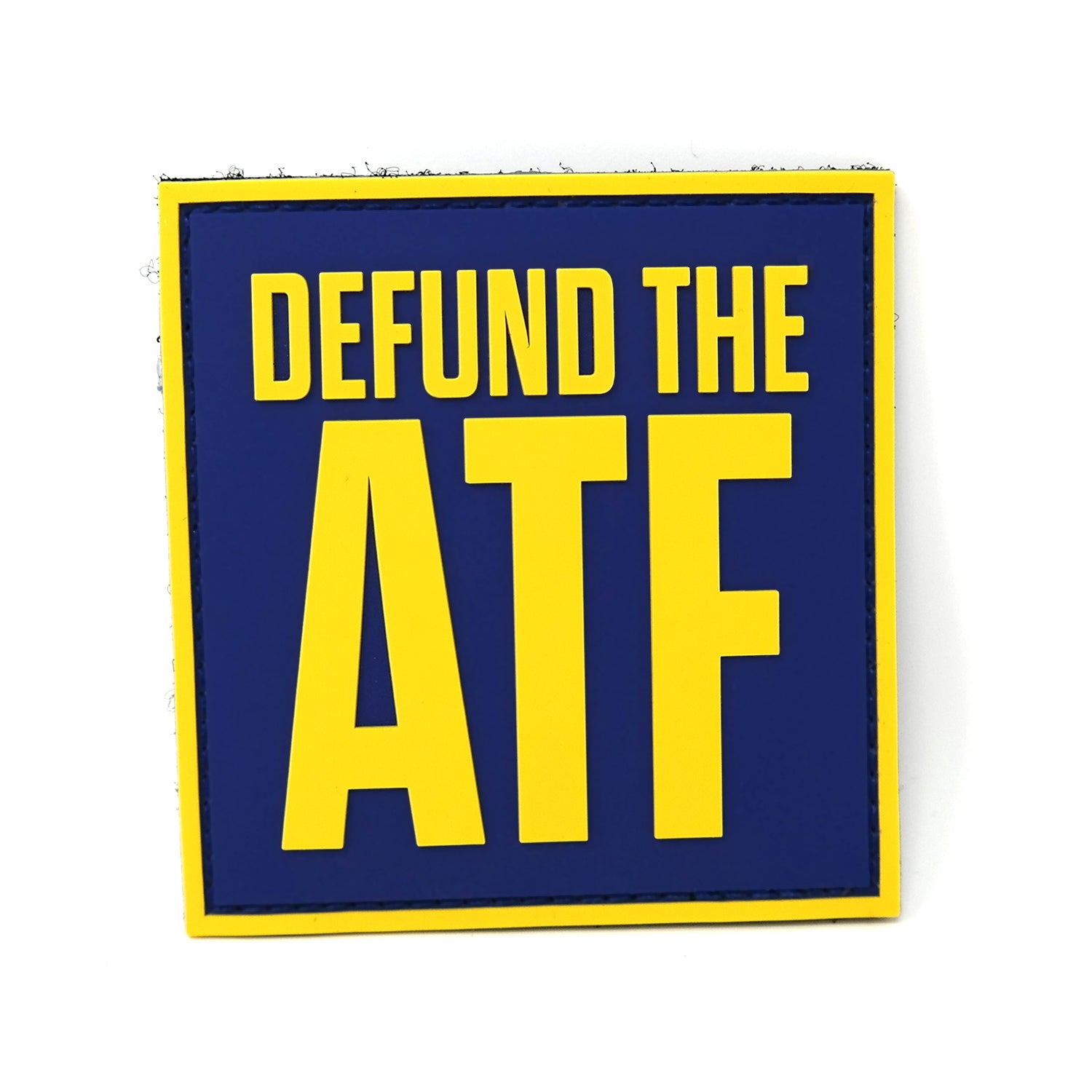 Defund The ATF PVC Hook and Loop Patch | Funny Tactical Patch ...