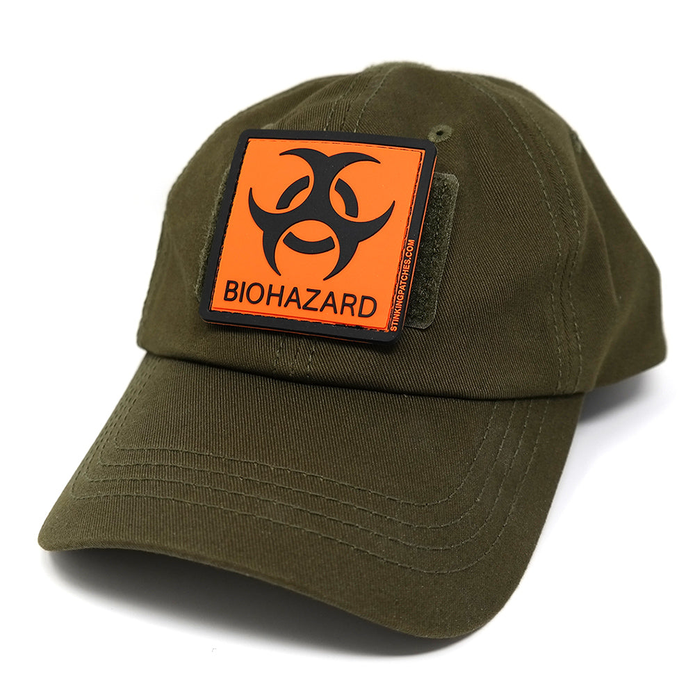 Biohazard PVC Tactical Hook and Loop Patch | Funny and Practical! Grea ...
